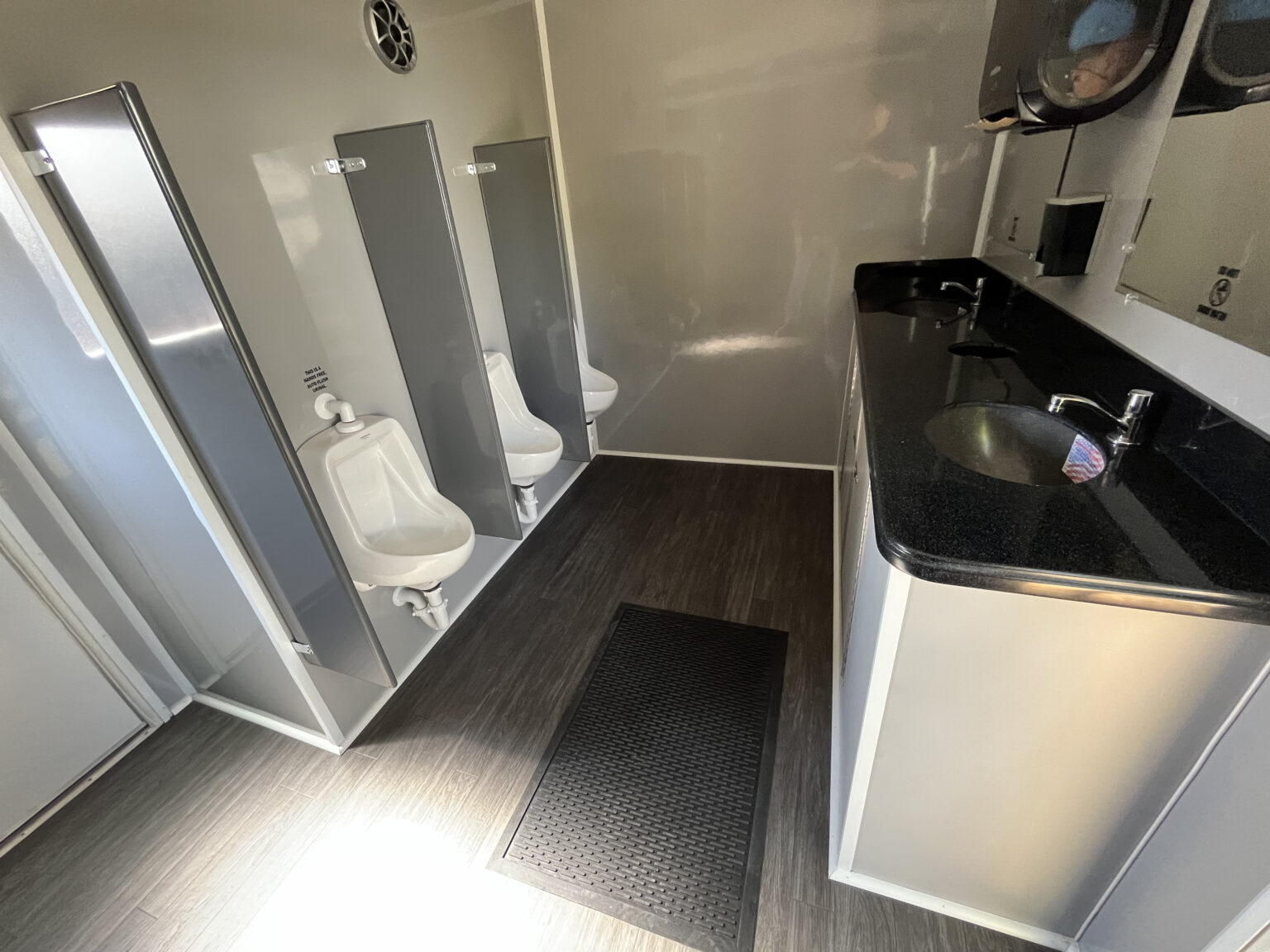 Restroom Trailer Rental - Crowe Overwatch Security